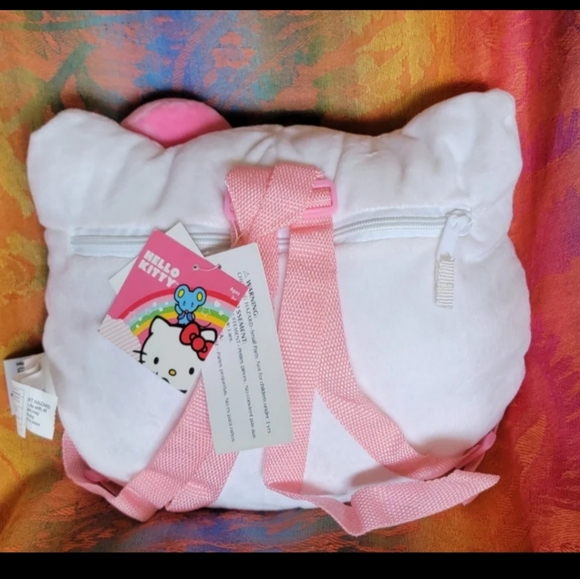 Sanrio | Accessories | Nwt Hello Kitty Plush Backpack | Poshmark